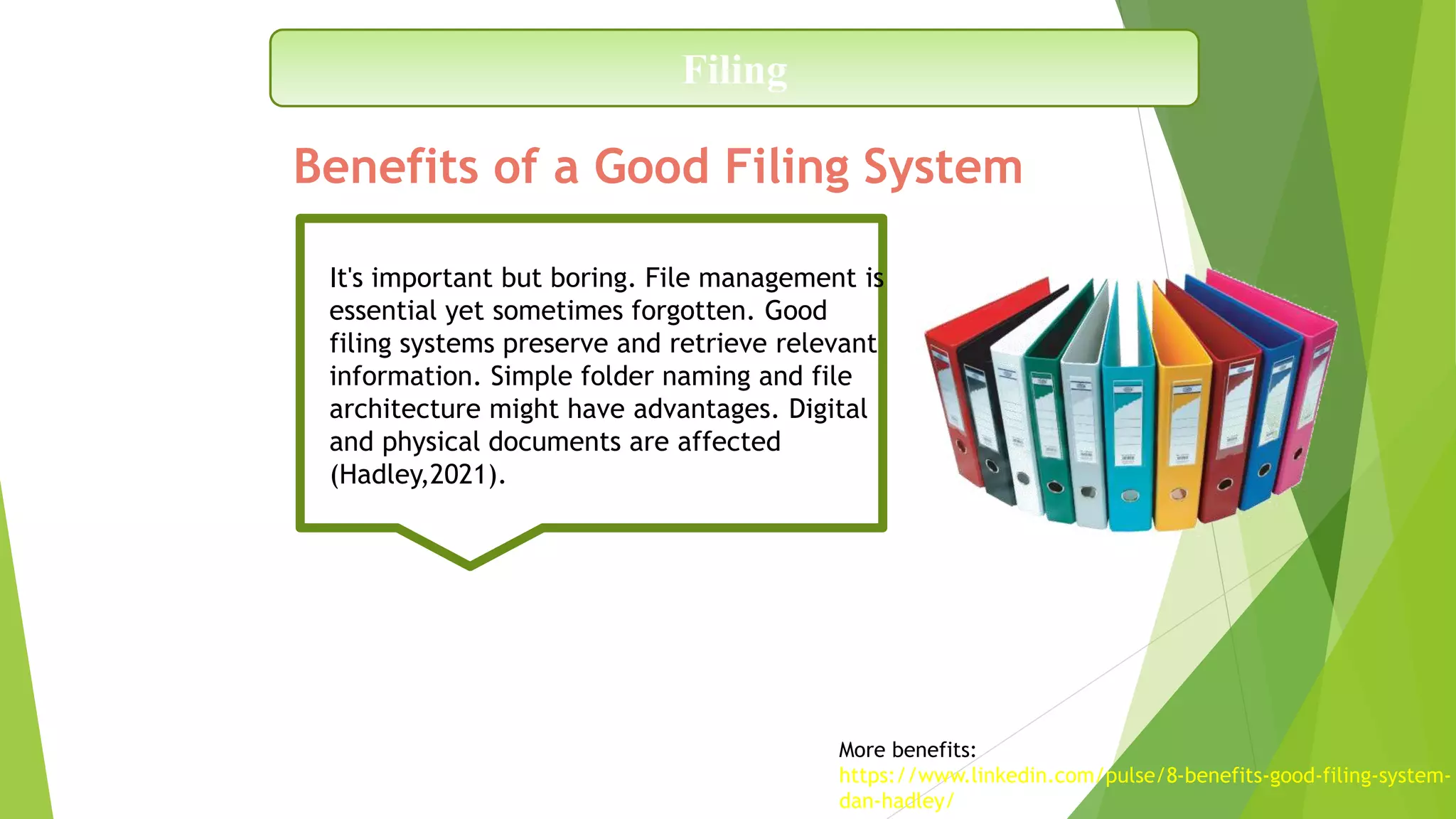 DOCUMENTATION and Filling.pptx