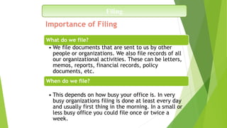 DOCUMENTATION and Filling.pptx