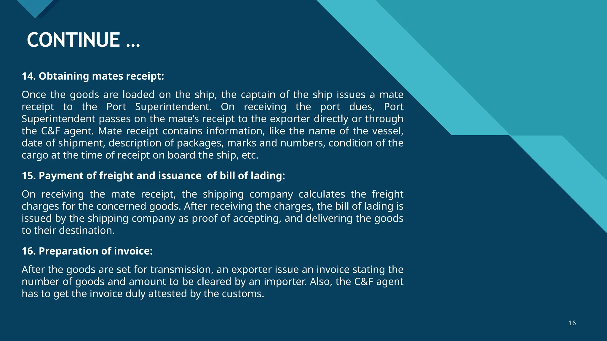 Documentation and Process for International Trade | PPTX