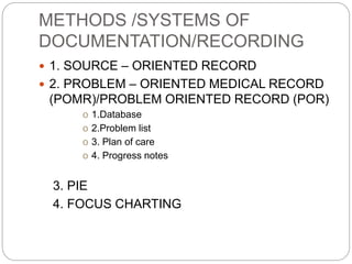 DOCUMENTATION AND RECORDING.pptx
