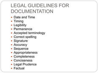 DOCUMENTATION AND RECORDING.pptx