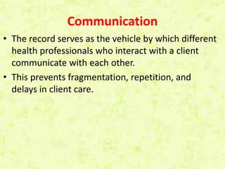 Documentation and reporting | PPTX