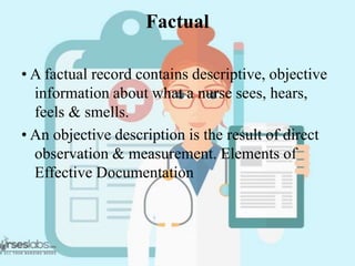 Documentation and reporting | PPT
