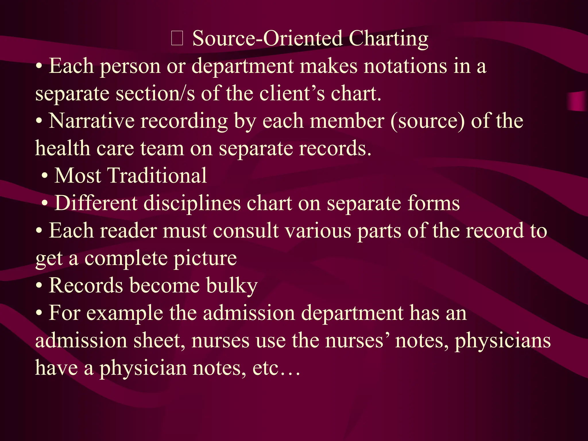 documentation and reporting bsc nursing FUNDAMENTAL OF NURSING | PPTX