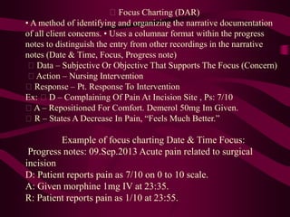 documentation and reporting bsc nursing FUNDAMENTAL OF NURSING | PPTX