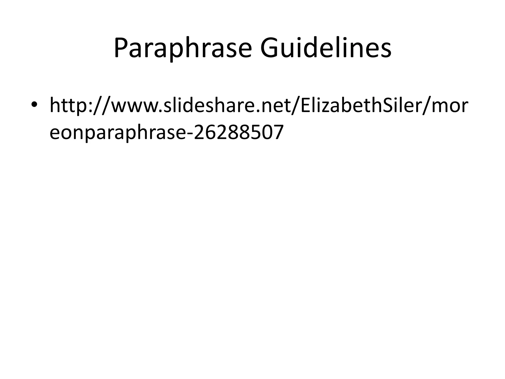Documentation basics | PPT