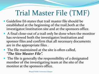 Documentation clinical trial | PDF