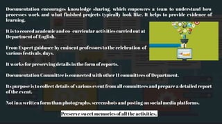 Introduction to Documentation Committee | PPTX