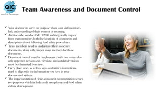 Documentation Essentials for a Smooth ISO 22000 Audit.pptx