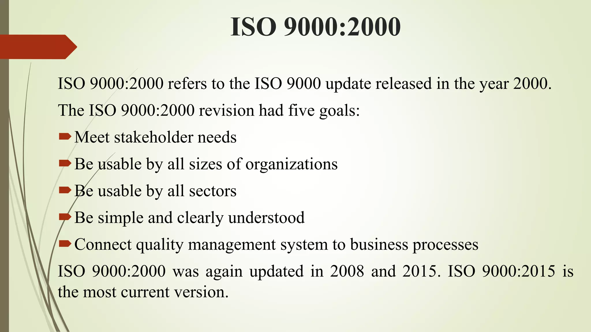 Documentation for iso 9000 and 9001 | PPTX