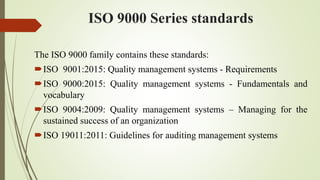 Documentation for iso 9000 and 9001 | PPT