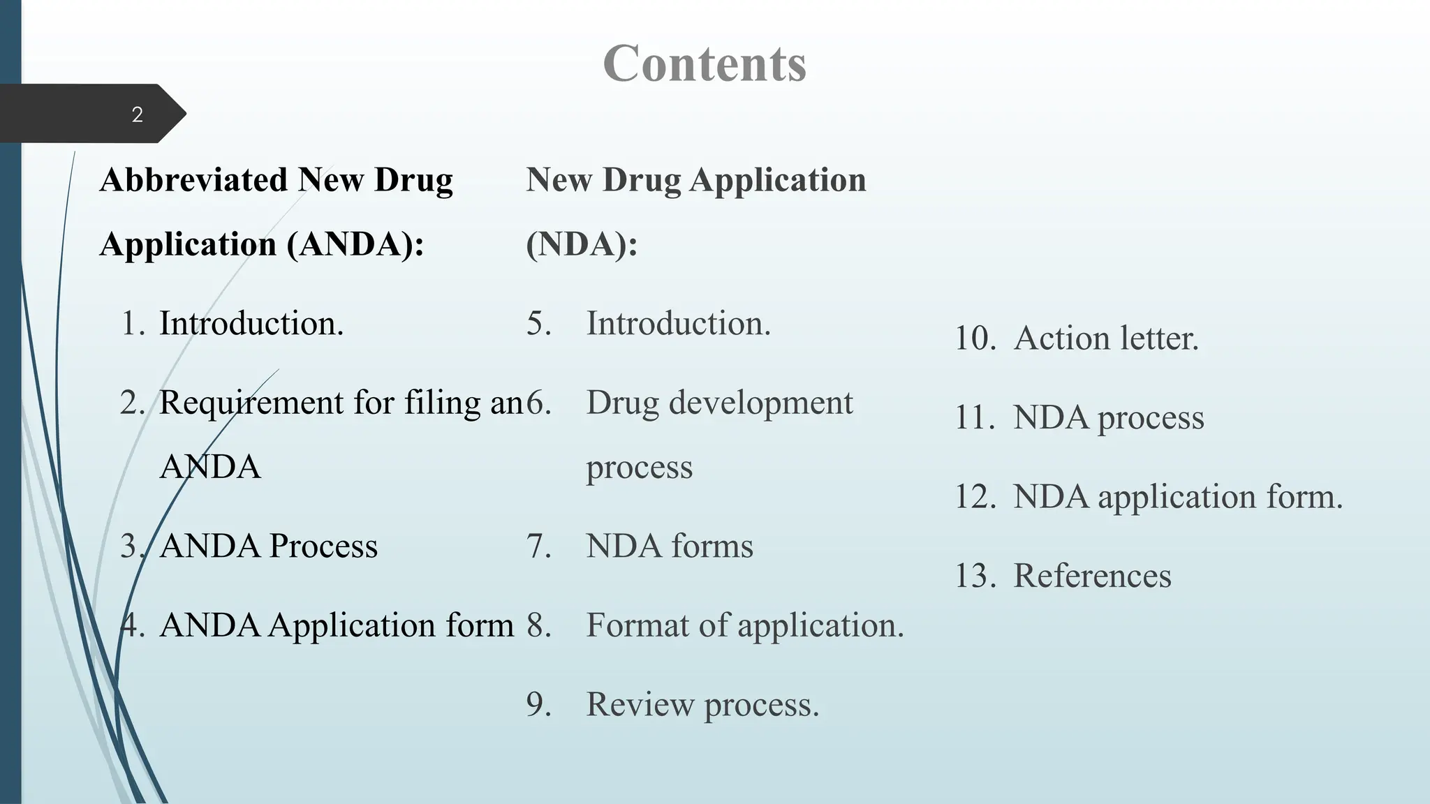 DOCUMENTATION IN ANDA & NDA REGULATORY APPROVAL PROCESS.pptx