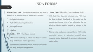 DOCUMENTATION IN ANDA & NDA REGULATORY APPROVAL PROCESS.pptx