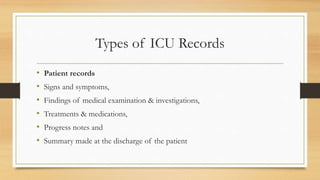 Documentation and medical document in ICU 1.pptx