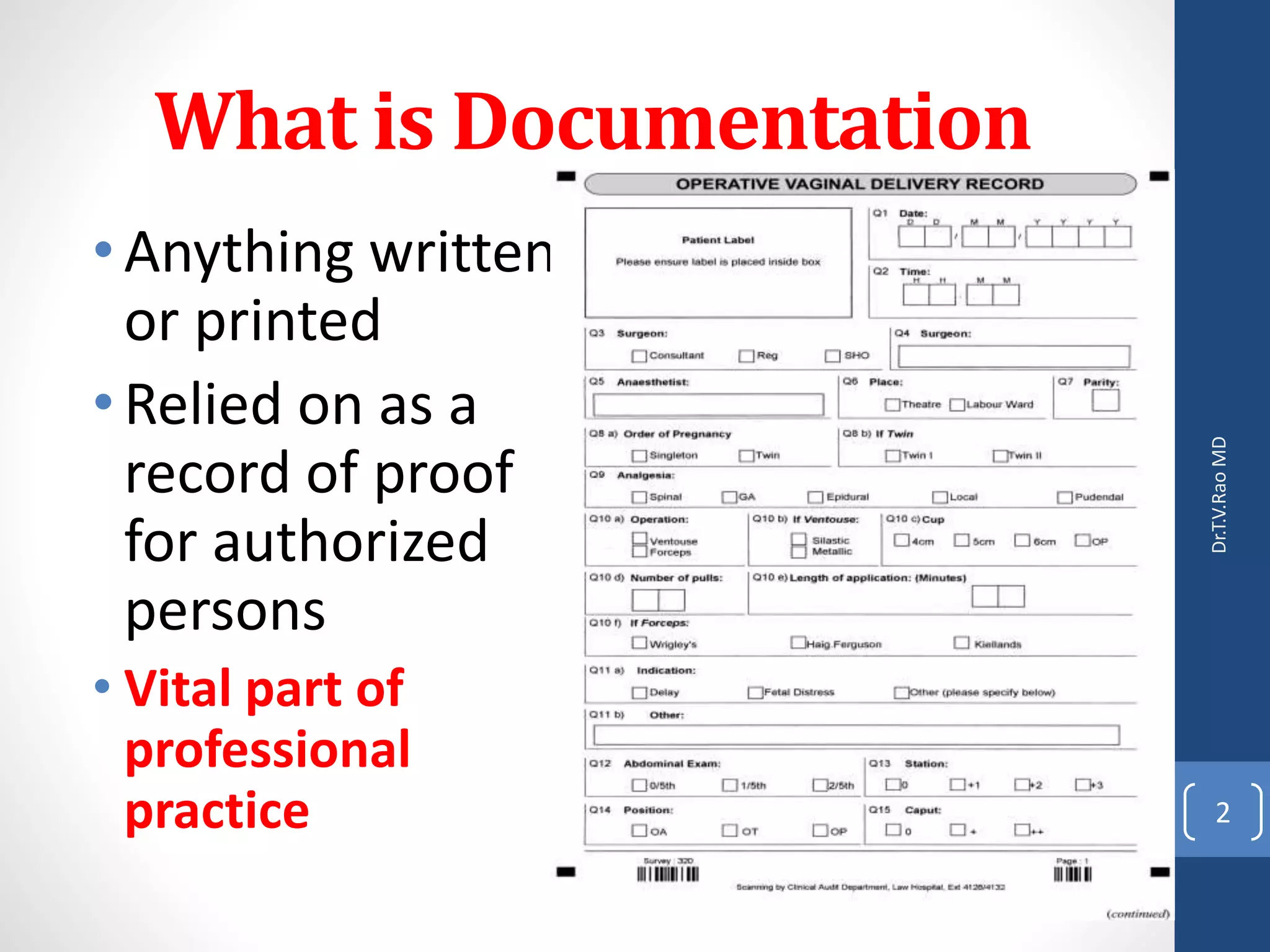 DOCUMENTATION IN MEDICINE.pptx