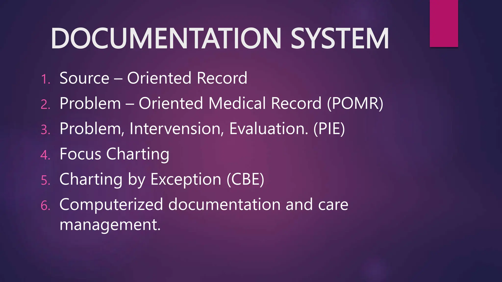 DOCUMENTATION IN NURSING HOSPITAL AL ZAHRA BANGI | PPTX