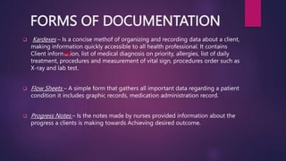 DOCUMENTATION IN NURSING HOSPITAL AL ZAHRA BANGI | PPTX | Parenting ...