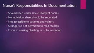 DOCUMENTATION IN NURSING HOSPITAL AL ZAHRA BANGI | PPTX | Parenting Babies and Toddlers | Parenting