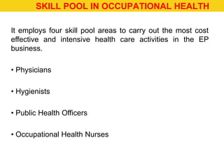 Documentation in occupational health | PPTX | Technology & Computing