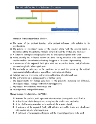 Documentation in pharaceutical industry | PDF