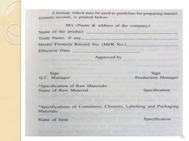 Documentation in pharmaceutical industry | PPTX