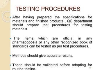 Documentation in pharmaceutical industry | PPTX