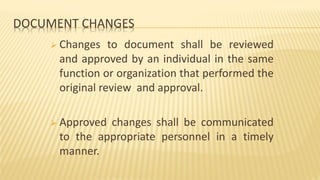 Documentation in pharmaceutical industry | PPTX