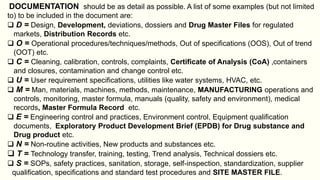 Documentation in Pharmaceutical Industry Part I | PPTX