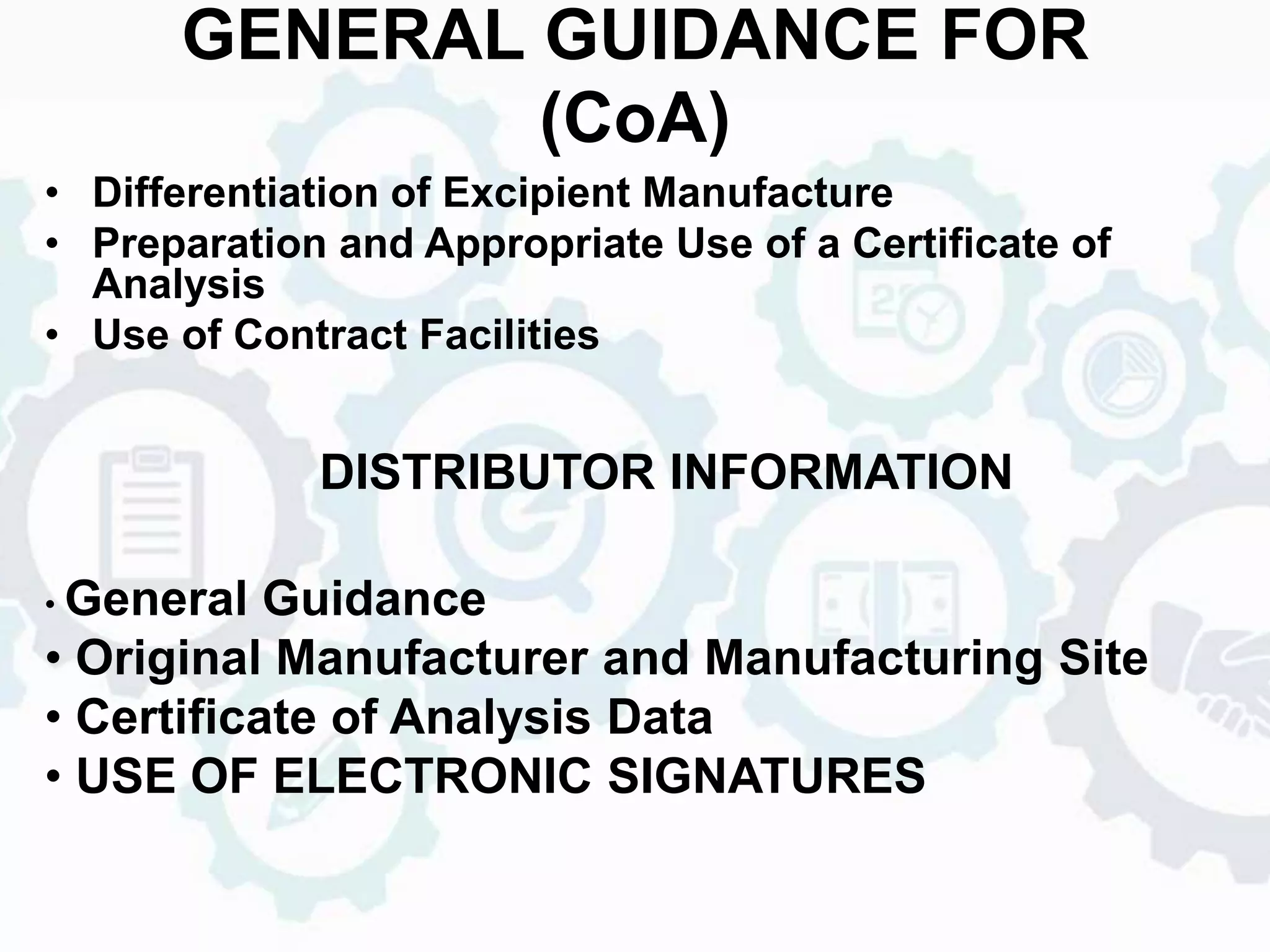 Documentation in Pharmaceutical Industry Part II | PPTX