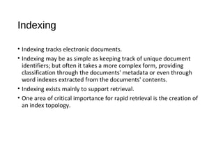 Documentation management system & information databases | PPT