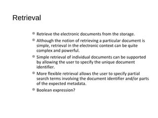 Documentation management system & information databases | PPT