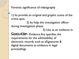 Documentation of crime scene. Forensic science1.pptx