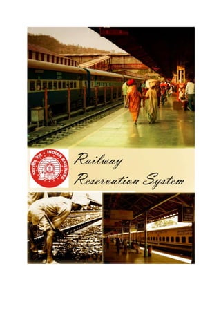 Documentation of railway reservation system | DOCX
