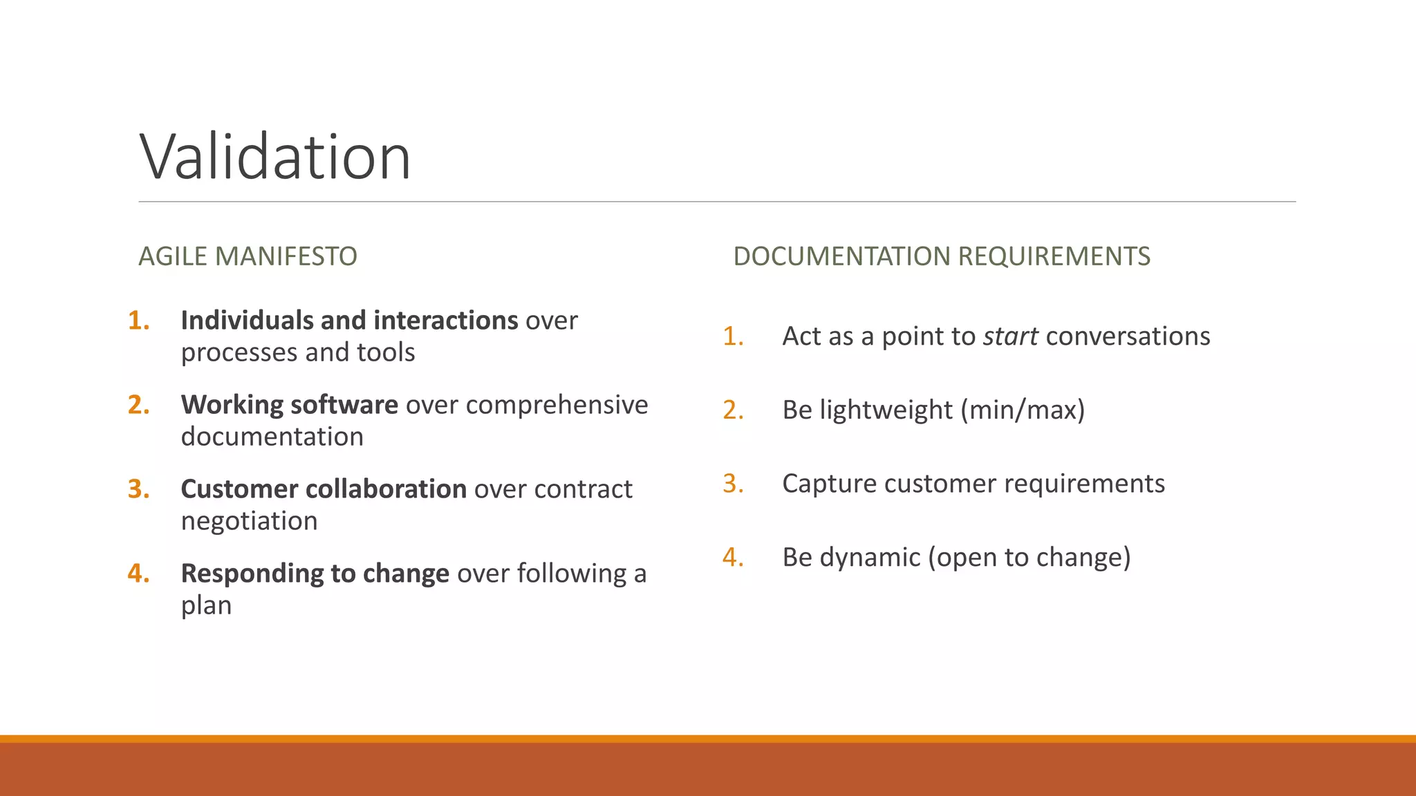 Documentation in the Agile Space | PPT