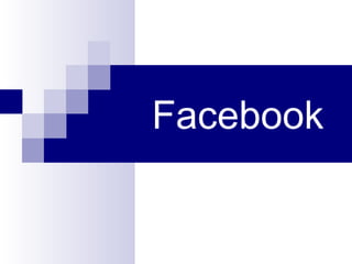 Facebook presentation slide | PPT