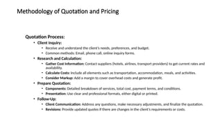 travel operations and management in the tourism sector | PPT | Free ...