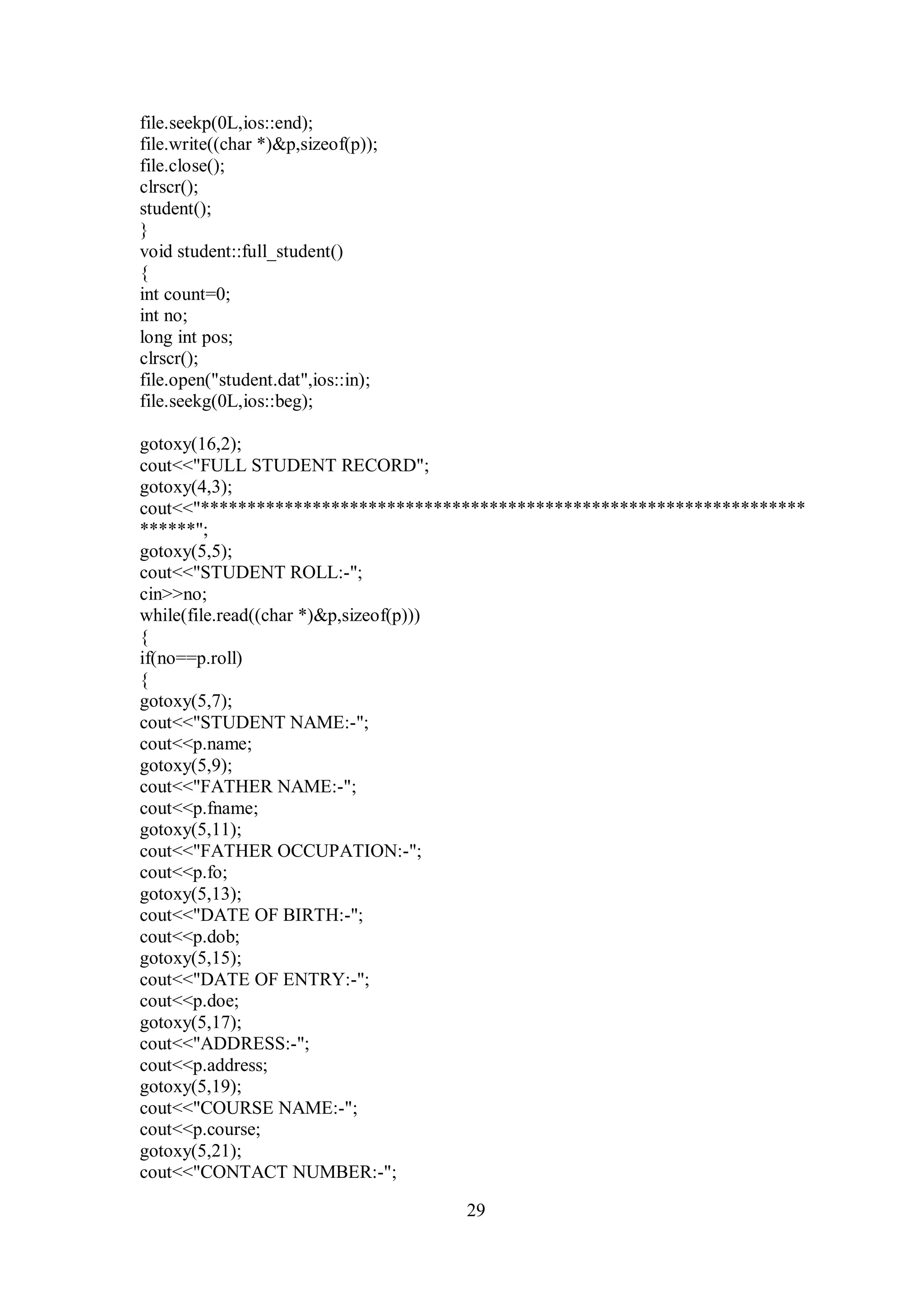 Documentation project of college management [1] | PDF | College ...