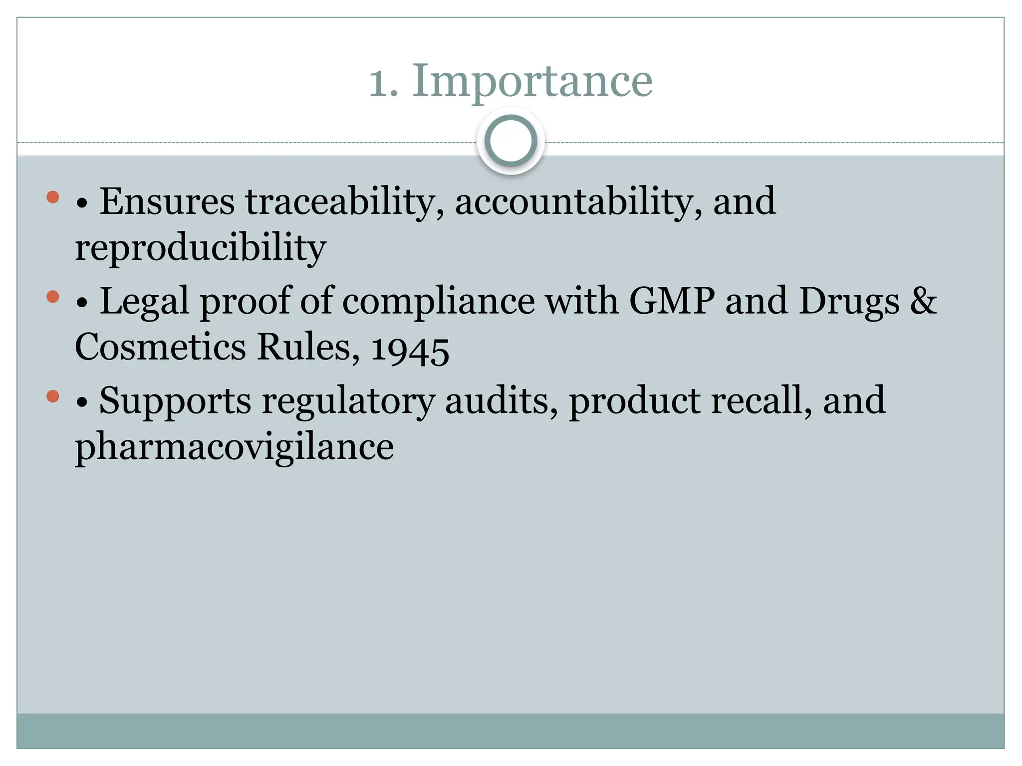 Documentation & Record Keeping in Quality Control of Ayurvedic Formulations | PPTX