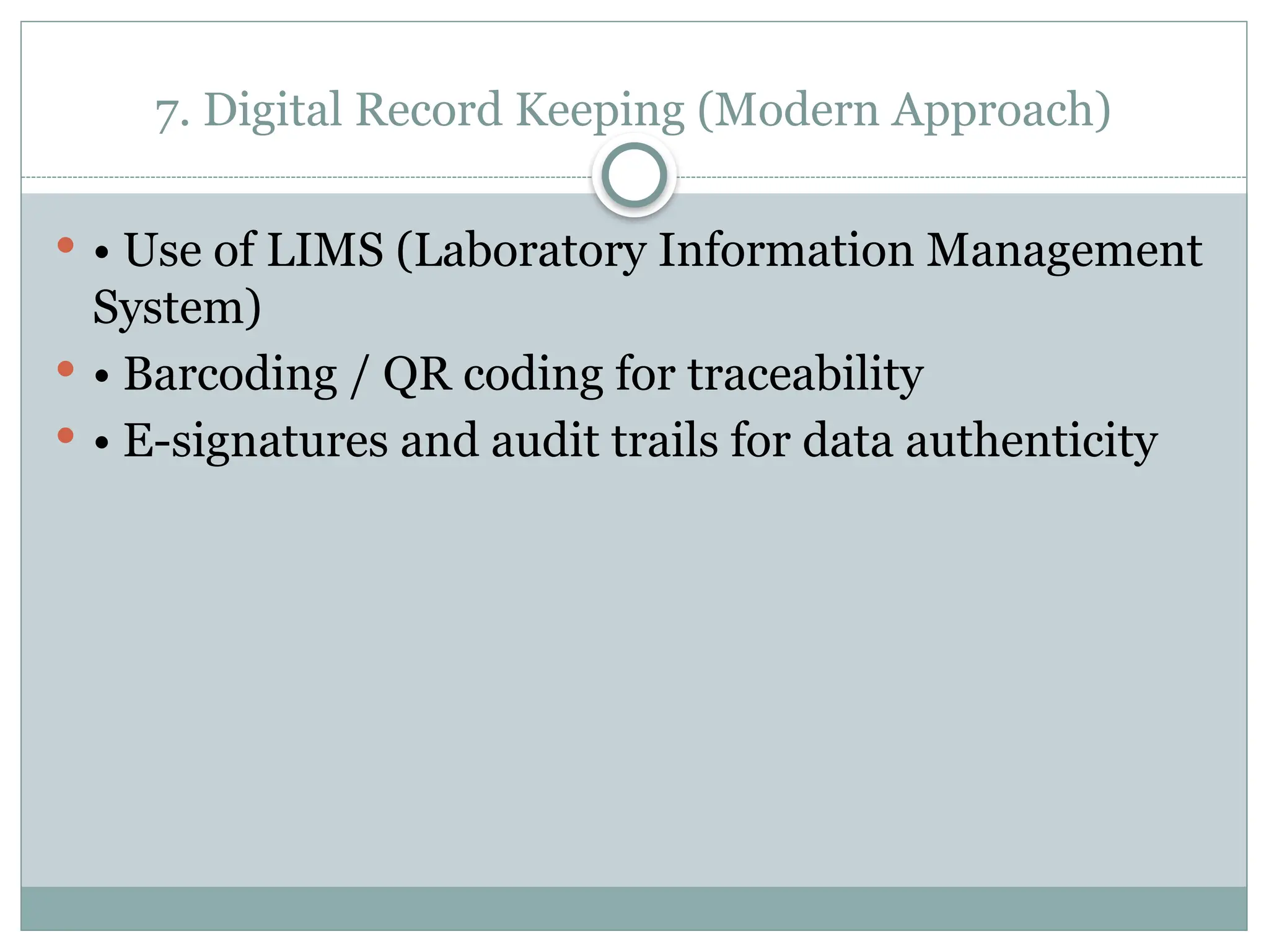Documentation & Record Keeping in Quality Control of Ayurvedic ...
