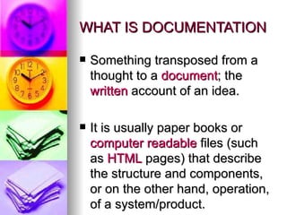 Documentation Registration | PPT