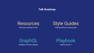 The Trials and Tribulations of the API Style Guide | PPTX
