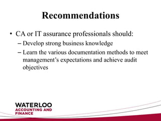 Documentation techniques and technologies | PPTX