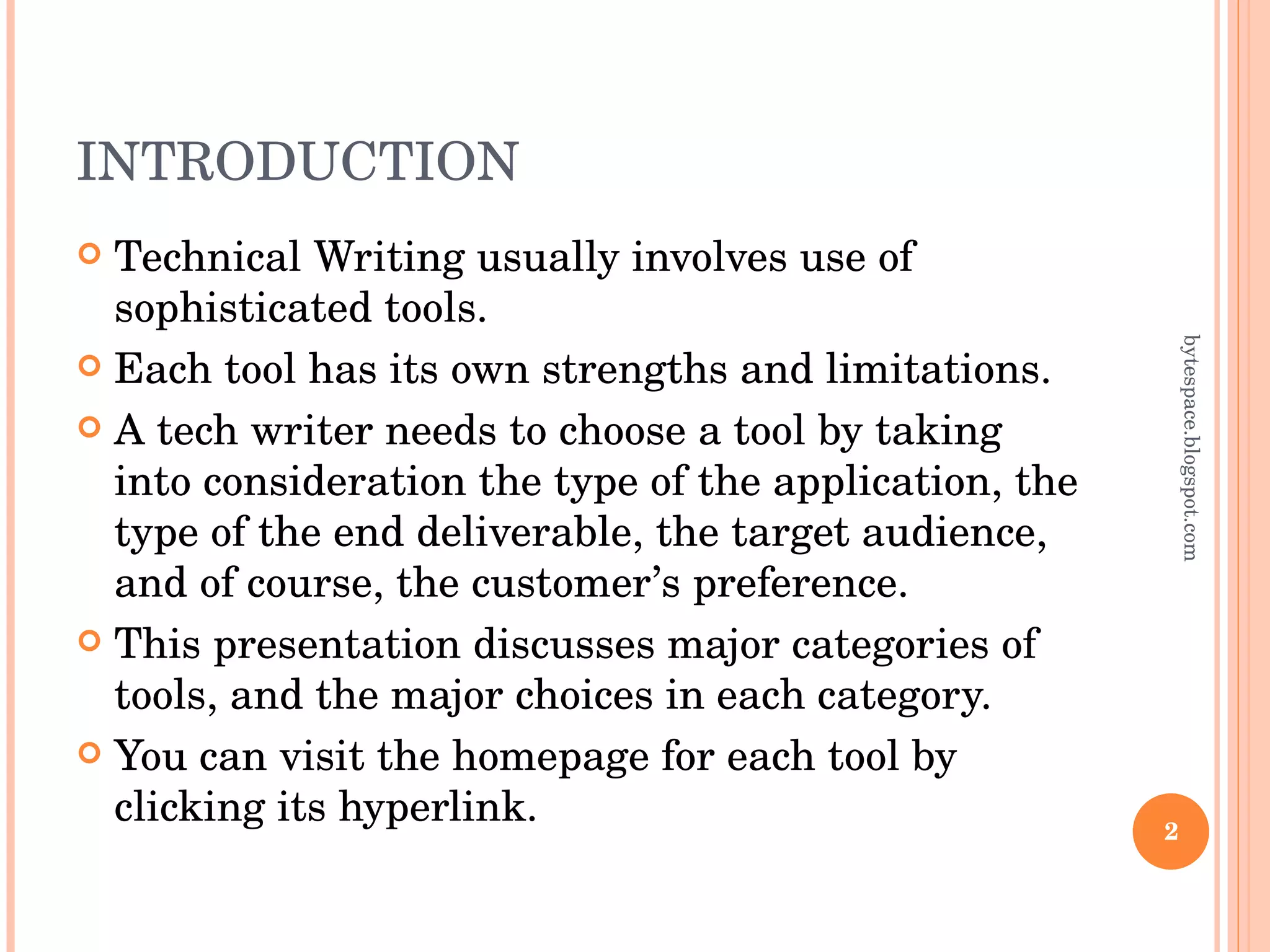 Documentation Tools | PPS