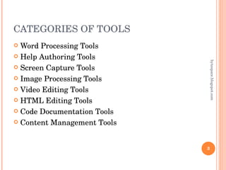 Documentation Tools | PPS