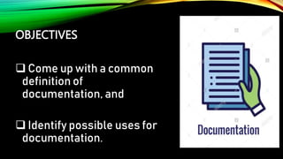 Documentation Topic 1.pptx