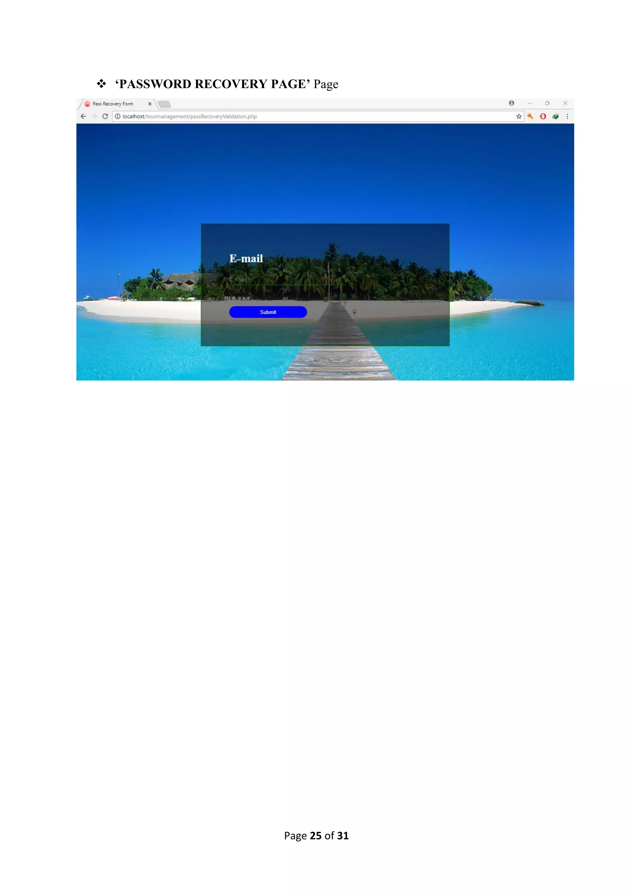 tour management system | PDF