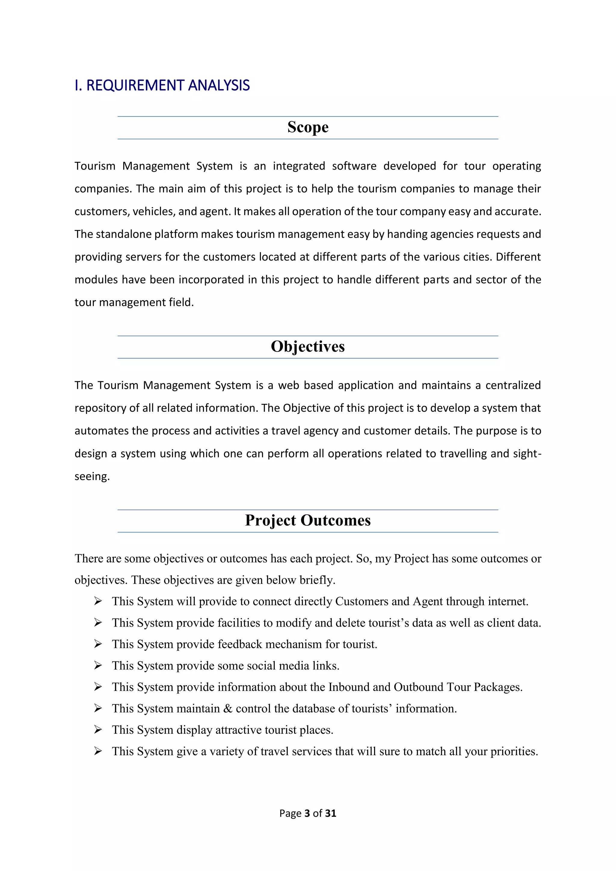 tour management system | PDF