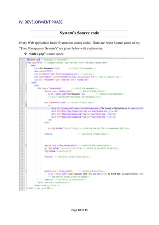 tour management system | PDF