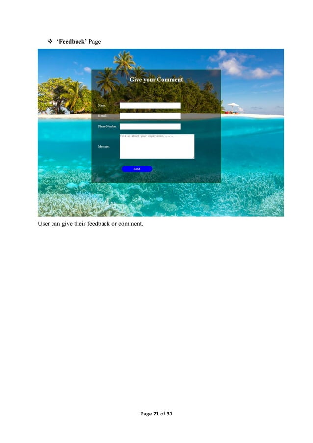 tour management system | PDF