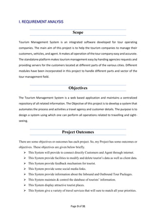 tour management system | PDF